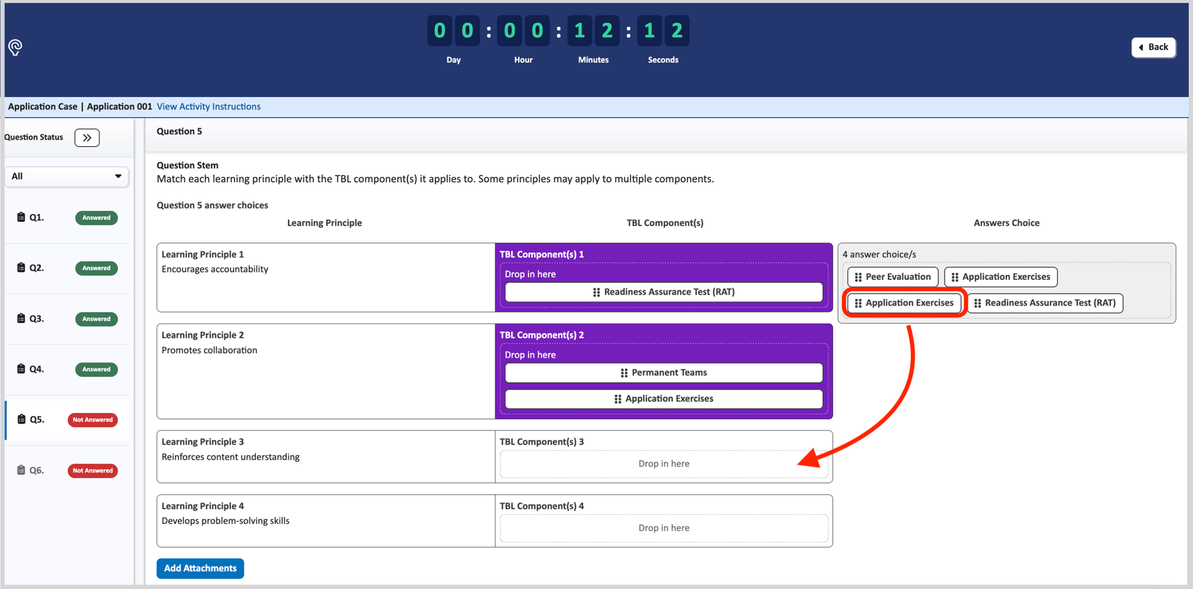 How to take an Application Case from a student's perspective