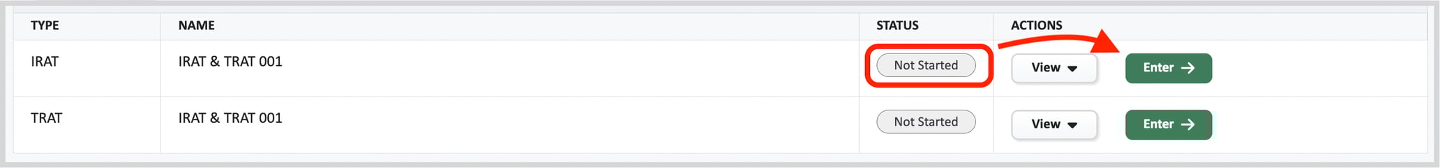 How to take an IRAT & TRAT assessment as a student